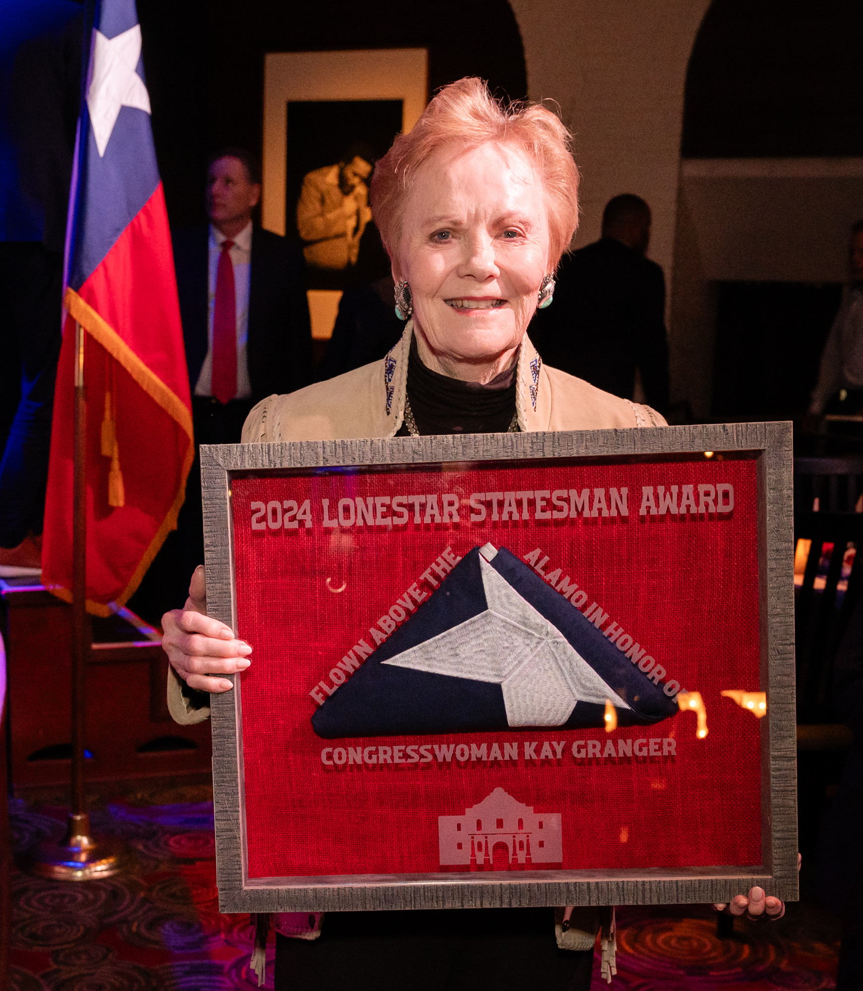 Congresswoman Granger presented the Lonestar Statesman Award in ...