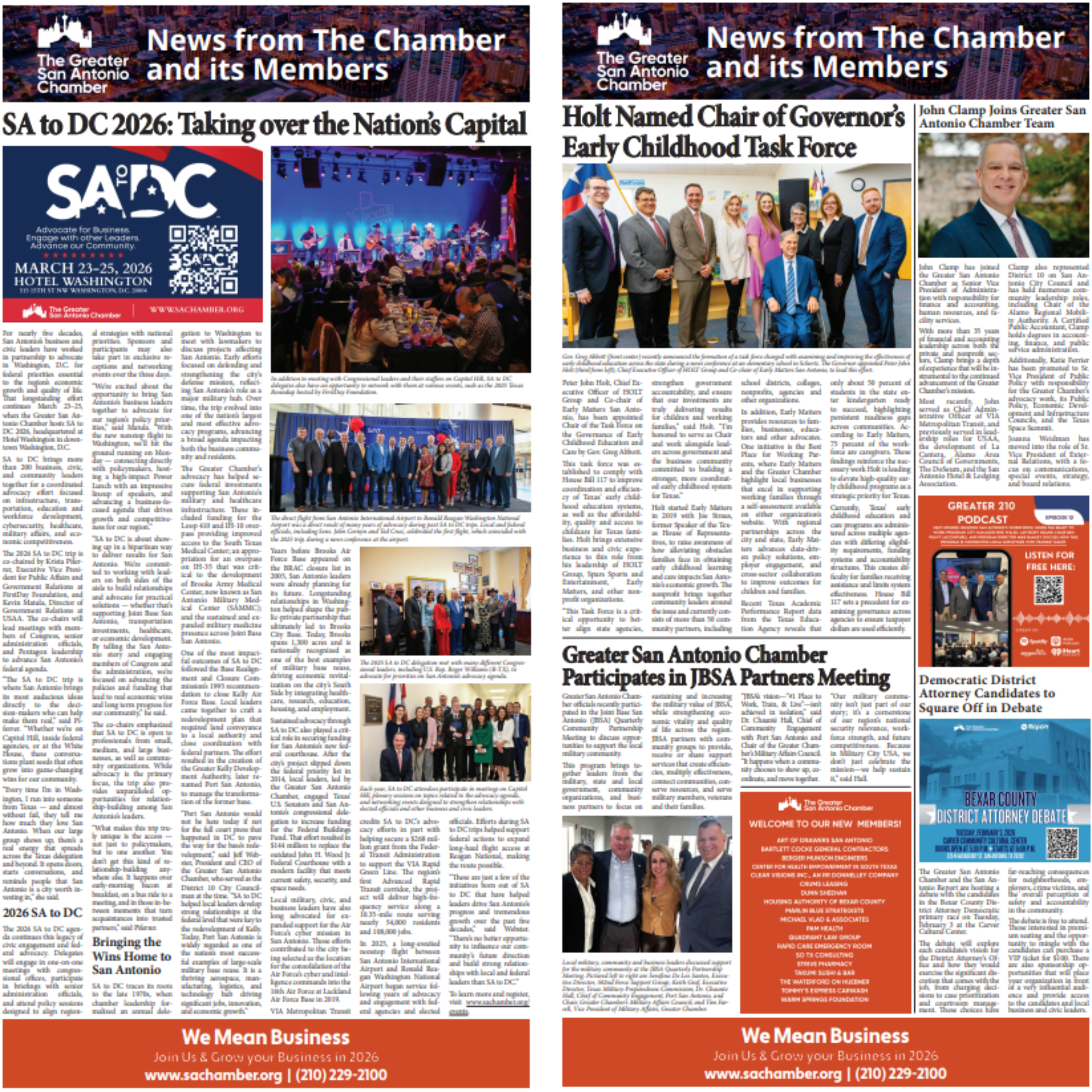 San Antonio Express-News - February 1,2026 - San Antonio Chamber of ...